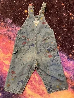 OshKosh B'gosh | Bottoms | Vintage Oshkosh Bgosh 24 Months Light Denim ...